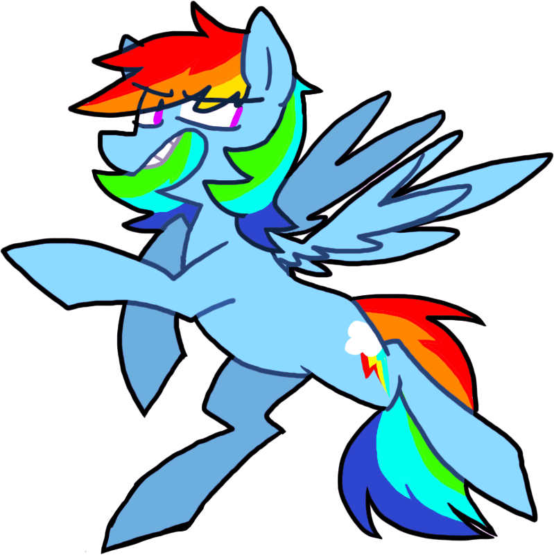 #198416 - safe, artist:ghost, rainbow dash, pony, female, solo - Derpibooru