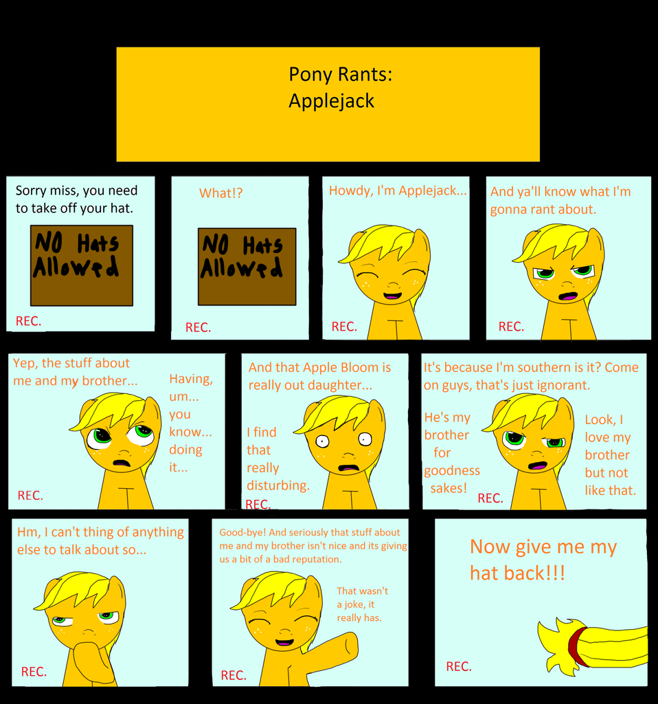 #177745 - safe, artist:mad-mutt, applejack, g4, comic, pony rants ...