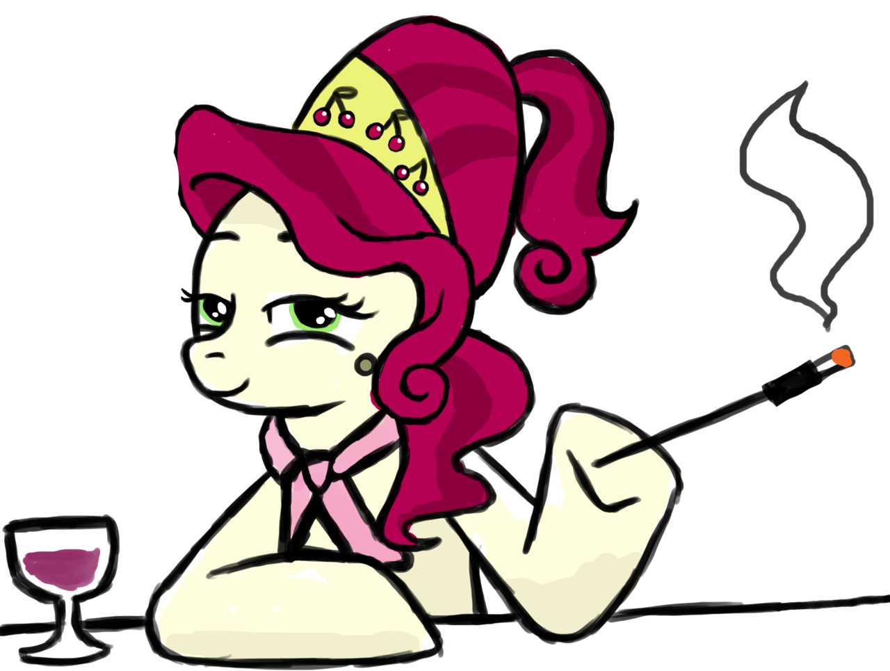 #3253 - safe, artist:xanderreh, cherry jubilee, earth pony, pony ...