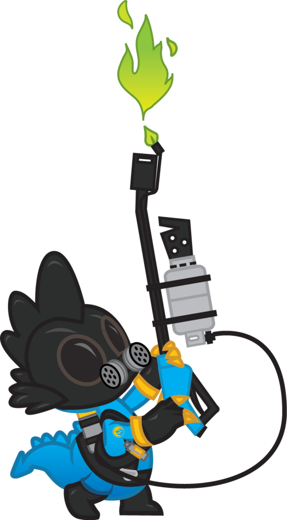 #4025 - safe, artist:smashinator, spike, dragon, g4, crossover, fire ...