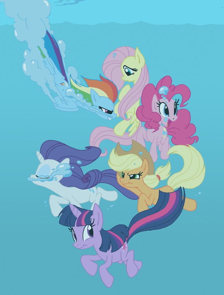 #7647 - safe, artist:jbwarner86, artist:underwatertoons, applejack ...