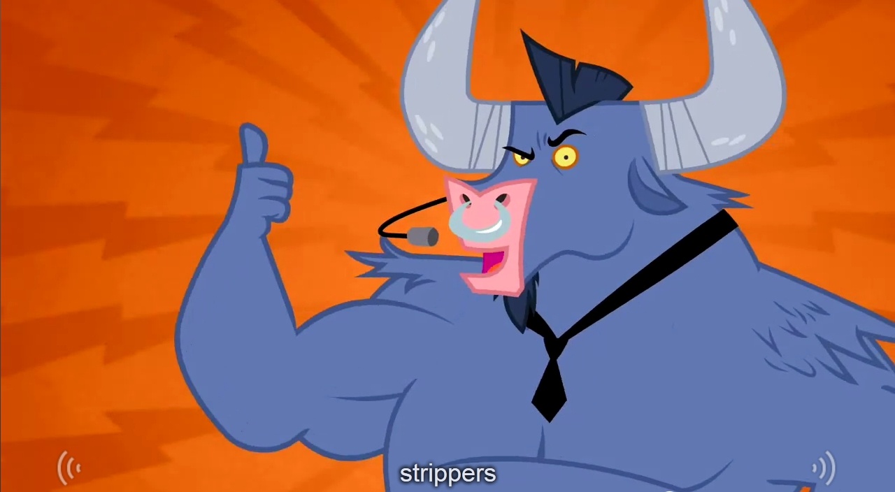 #9313 - safe, screencap, iron will, minotaur, g4, my little pony ...