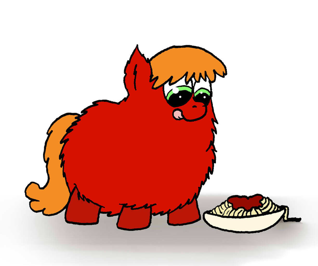 #9629 - safe, artist:coalheart, fluffy pony, pony, fluffy pony original ...