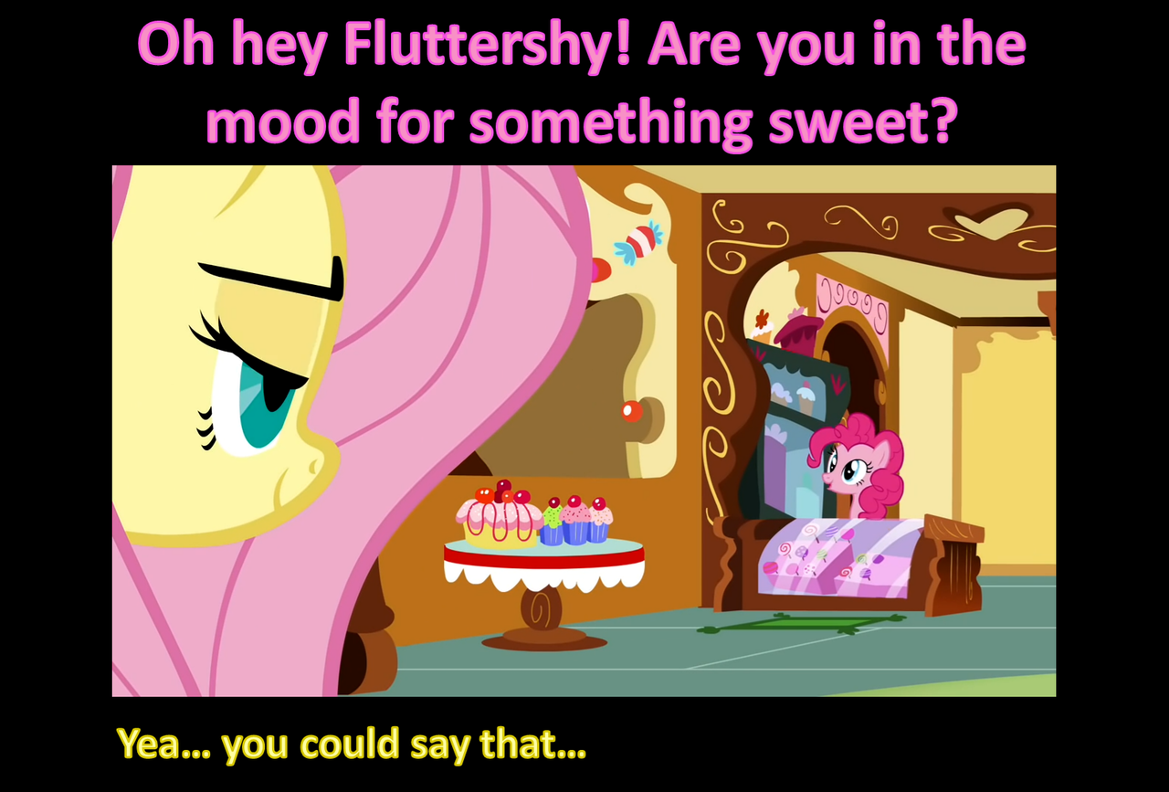#14804 - safe, edit, edited screencap, screencap, fluttershy, pinkie ...