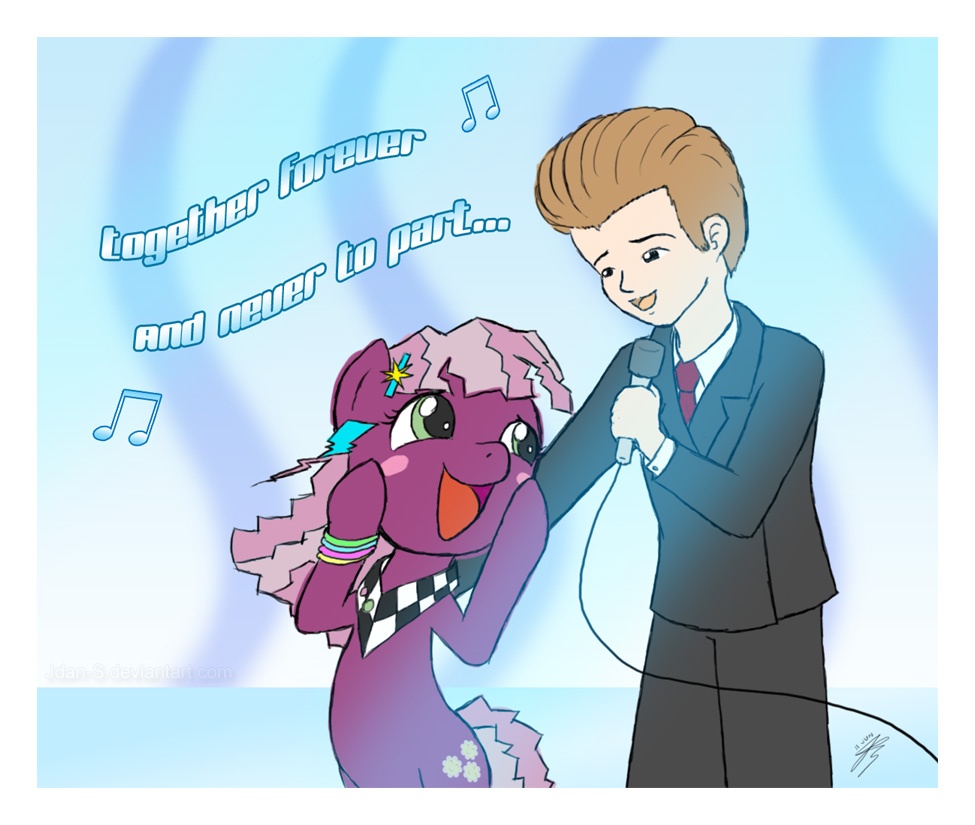 #16714 - safe, artist:jdan-s, cheerilee, earth pony, human, pony, g4 ...