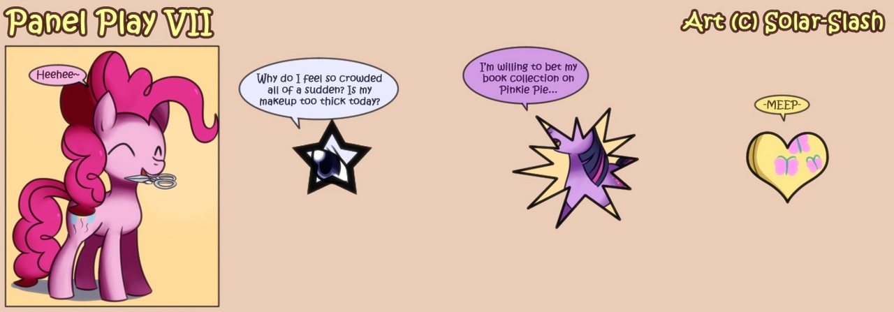 #17813 - safe, artist:solar-slash, fluttershy, pinkie pie, rarity ...