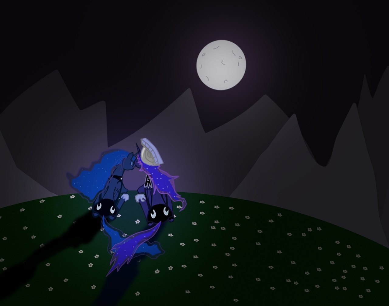 #19392 - dead source, safe, artist:cyberpanda2000, princess luna ...