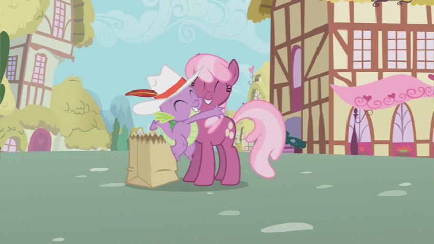 #22476 - safe, screencap, cheerilee, spike, dragon, earth pony, pony ...