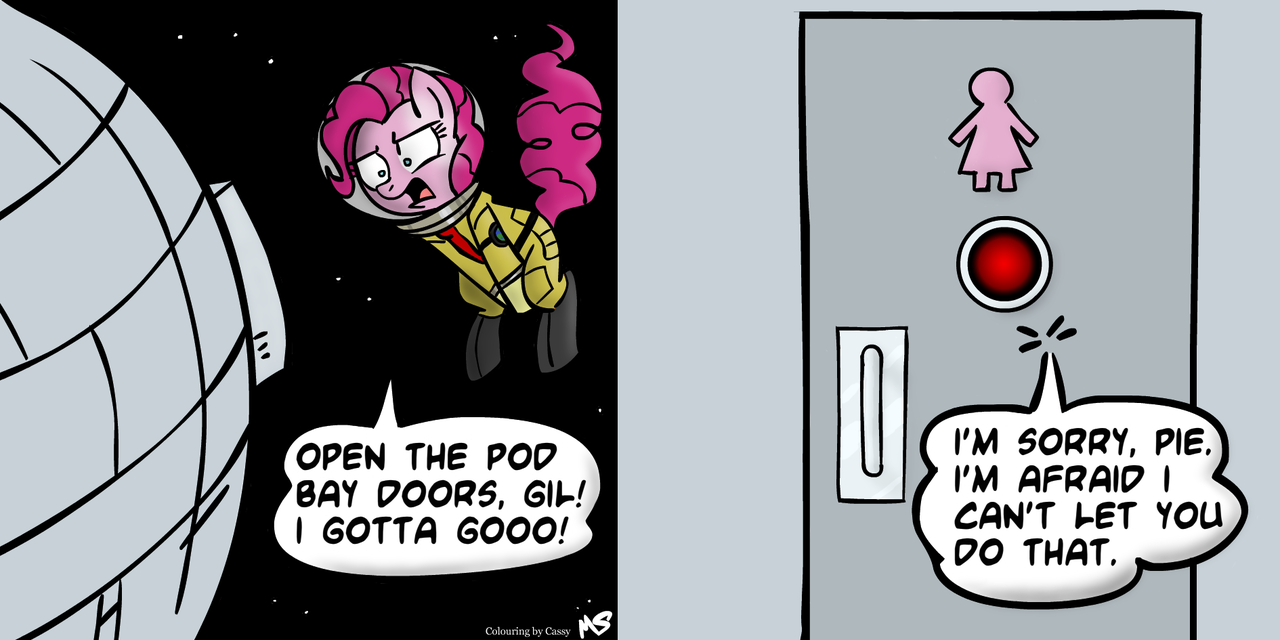 #25015 - source needed, safe, artist:megasweet, pinkie pie, g4, 2 panel ...