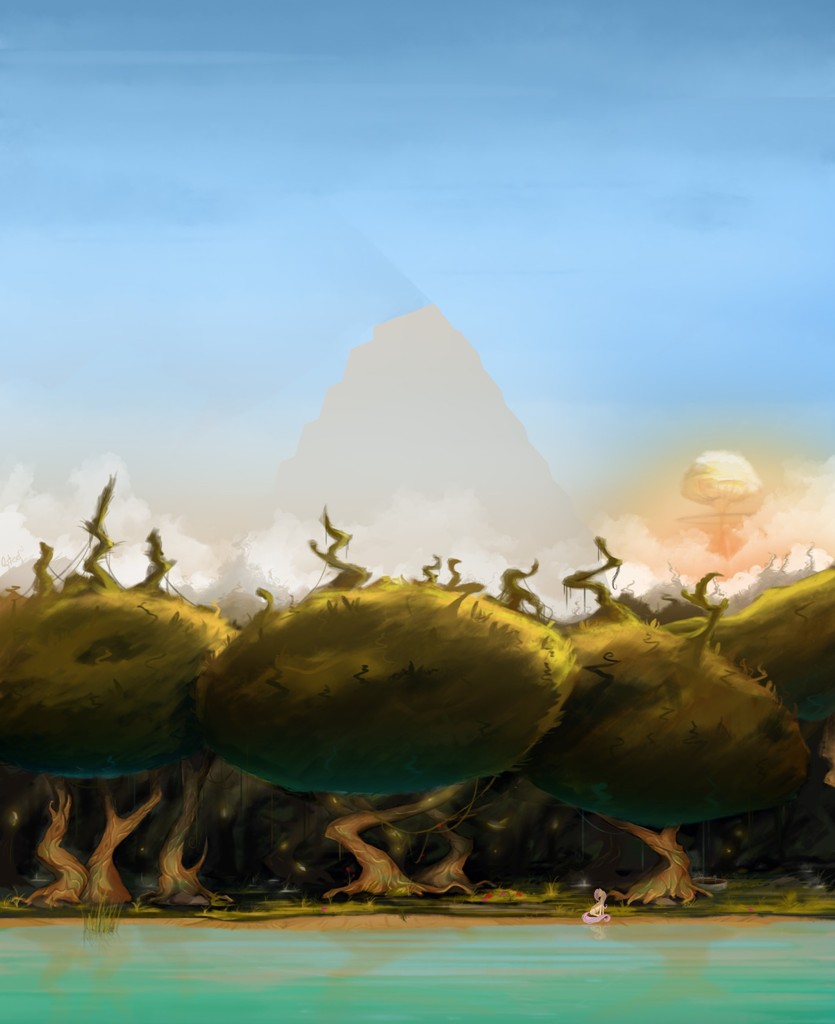 #40837 - semi-grimdark, artist:qsteel, fluttershy, pegasus, pony, g4 ...