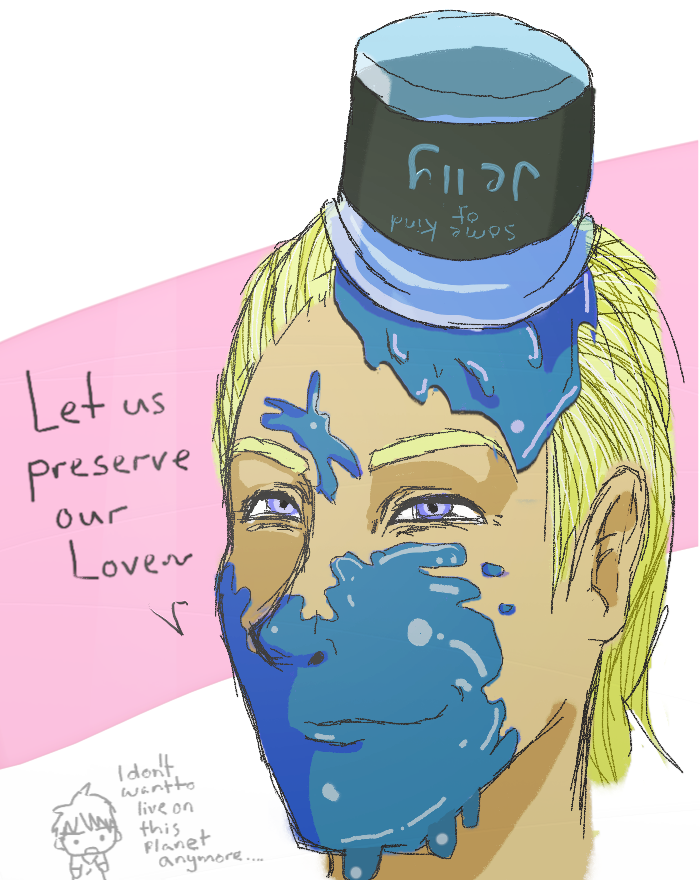 #42589 - safe, artist:charminglydamaged, hugh jelly, human, food ...