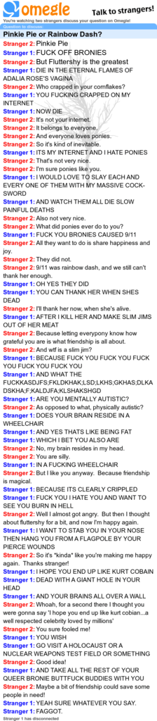 #43155 - safe, brony, meta, no pony, omegle, text, text only, troll ...