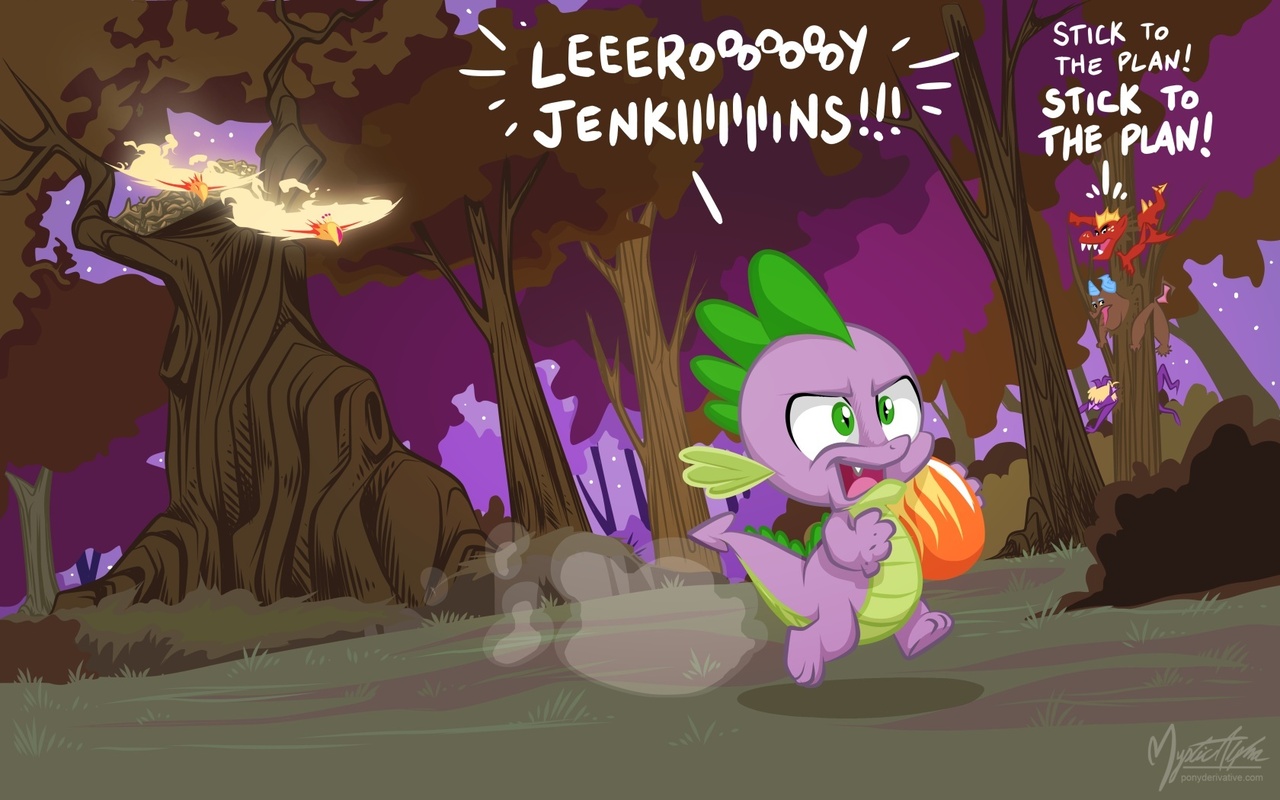 #47201 - safe, artist:mysticalpha, clump, garble, spear (g4), spike ...