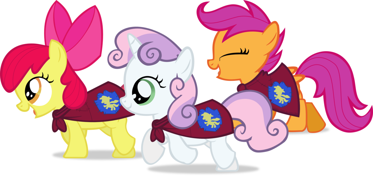 #28164 - safe, artist:lumorn, apple bloom, scootaloo, sweetie belle ...