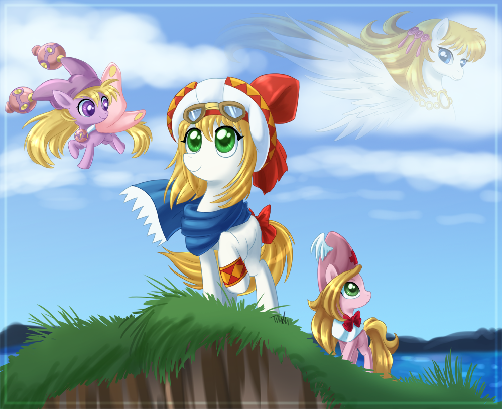 #50994 - safe, artist:metalpandora, cherie, cornet, kururu, ponified ...