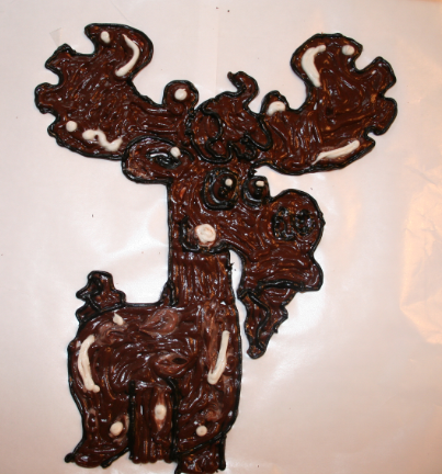 #58913 - safe, artist:bawesome-bacon, moose, edible, mousse moose ...