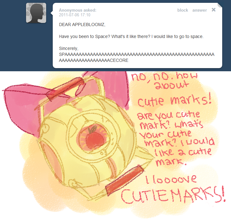 #60394 - safe, artist:votum, apple bloom, ask apple bloom, g4 ...