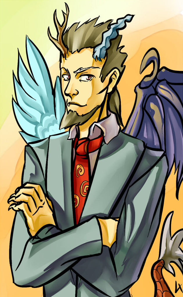 #30297 - safe, artist:lexx2dot0, discord, g4, humanized, male, solo ...