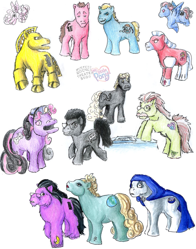 #30873 - safe, artist:nebulan, brain guy, cambot, crow t robot, dr ...