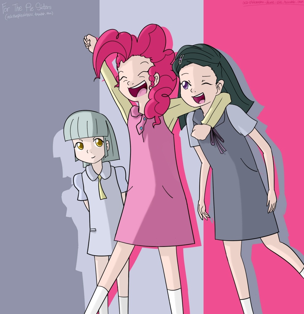 #31029 - safe, artist:frankier77, limestone pie, marble pie, pinkie pie ...