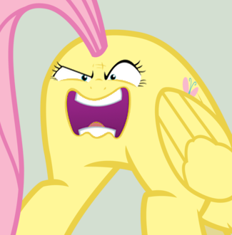 #32289 - safe, fluttershy, pegasus, pony, g4, butt, facebutt ...