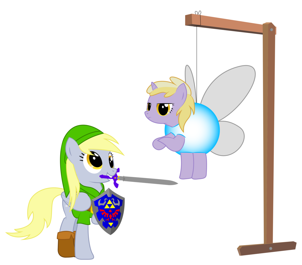 #71257 - safe, artist:replaymasteroftime, derpy hooves, dinky hooves ...