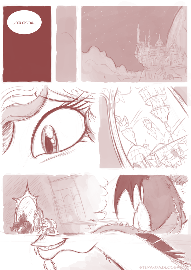 #73847 - safe, artist:stepandy, discord, princess celestia, comic:mark ...