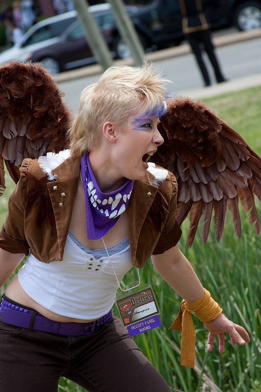 #75204 - safe, artist:kudrel-cosplay, gilda, human, g4, 2012, anime ...