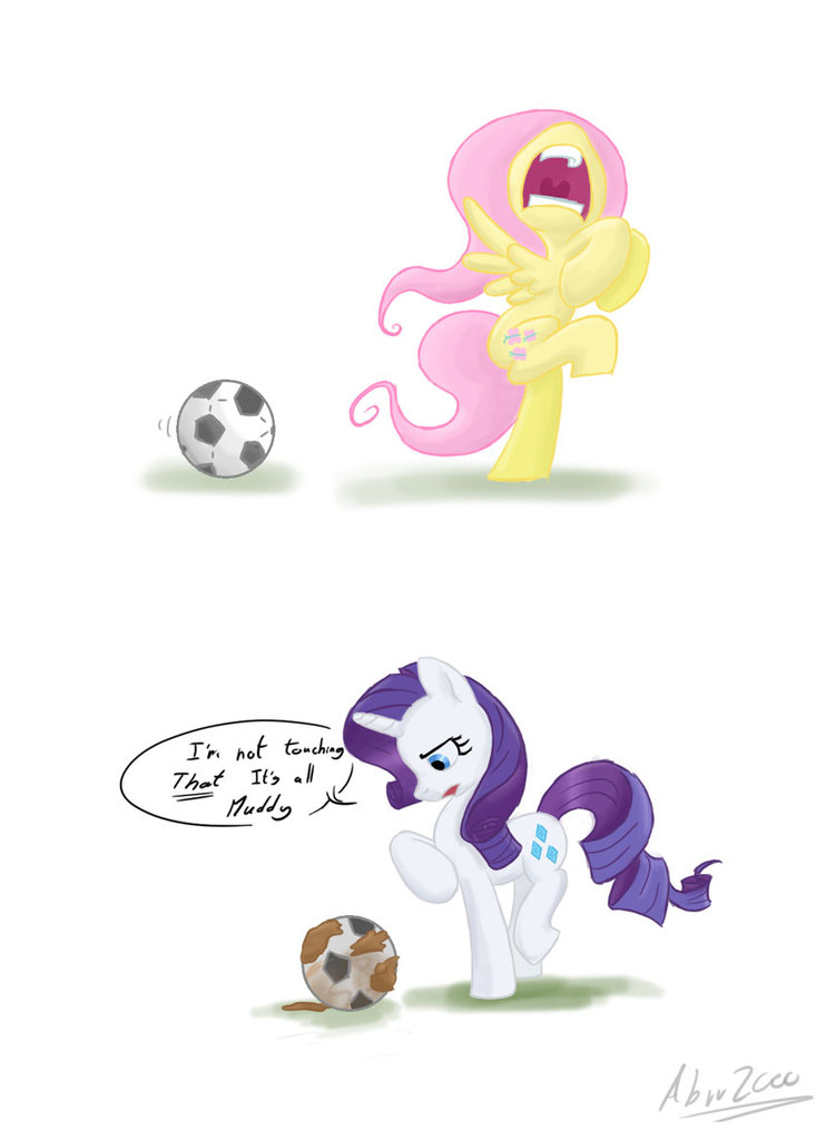 #76032 - safe, artist:shieltar, fluttershy, rarity, ball, dialogue ...
