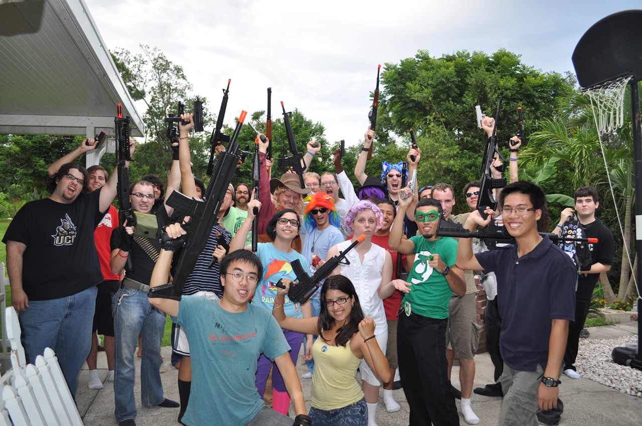 #79165 - safe, airsoft, brony, brony meetup, florida, gun, irl, no ...