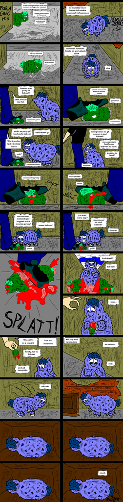 #81505 - grimdark, grotesque, artist:blitzkrieg bob, fluffy pony, comic ...