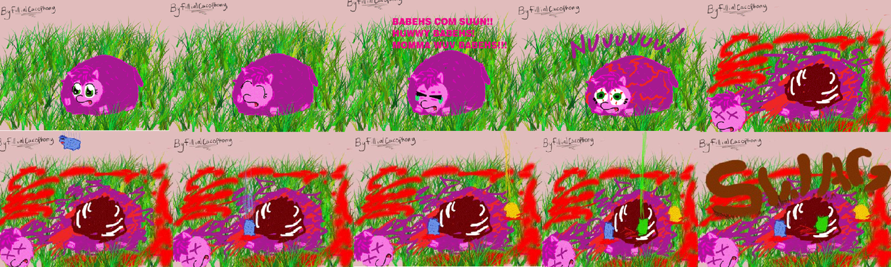 #82368 - grimdark, grotesque, artist:fillialcacophony, fluffy pony ...