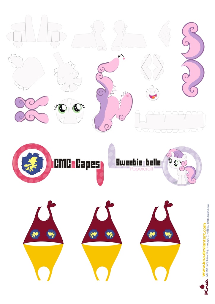 #67047 - safe, artist:kna, sweetie belle, g4, high res, papercraft ...