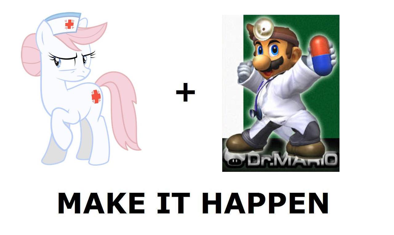 #69394 - safe, nurse redheart, dr. mario, exploitable meme, make it ...