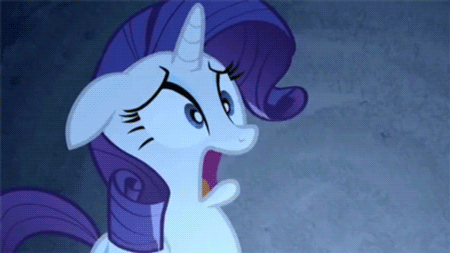Rarity Scared