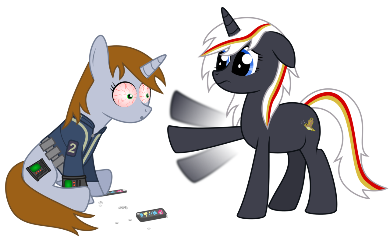 #70028 - safe, artist:dr-phoen-x, oc, oc only, oc:littlepip, oc:velvet remedy, pony, unicorn ...