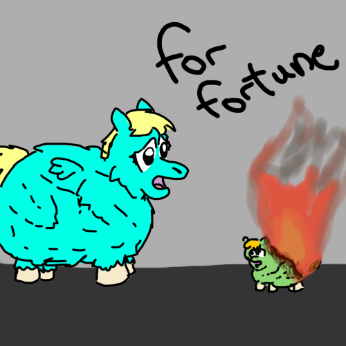 #94246 - dead source, grimdark, artist:aichi, fluffy pony, fire, fluffy ...