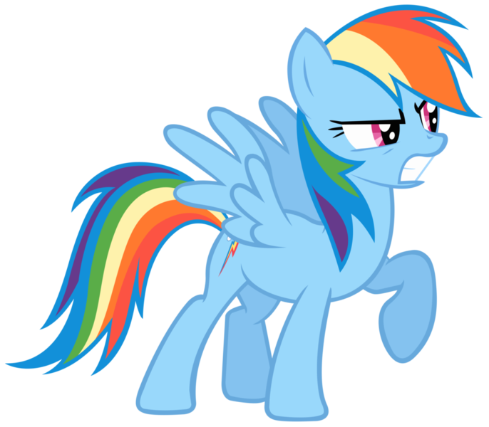 Mlp Rainbow Dash Vector