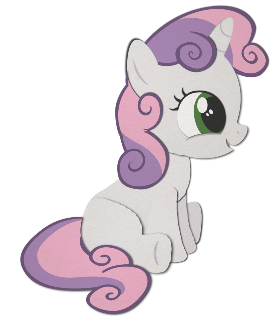 #100757 - safe, artist:ipunchheads, sweetie belle, papercraft - Derpibooru