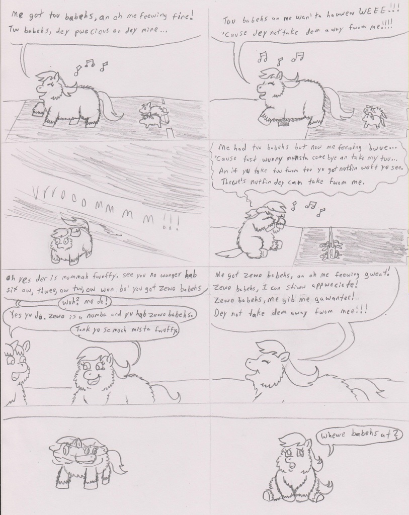 #101639 - grimdark, artist:santanon, fluffy pony, comic, fluffy pony ...
