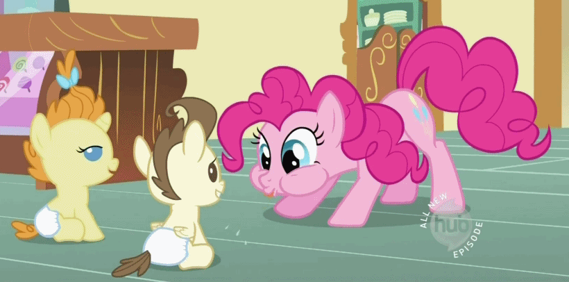 #104889 - safe, screencap, pinkie pie, pound cake, pumpkin cake, pony ...