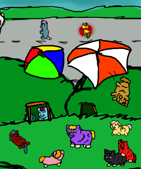 #108143 - grimdark, questionable, artist:aichi, fluttershy, fluffy pony ...