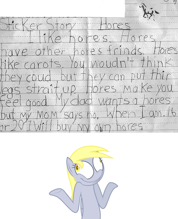 #110348 - safe, derpy hooves, pegasus, pony, female, hoers, mare, shrug ...