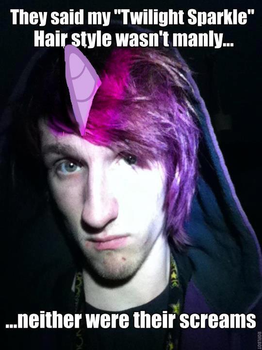 #110512 - safe, twilight sparkle, human, hair dye, irl, maurice kirck ...