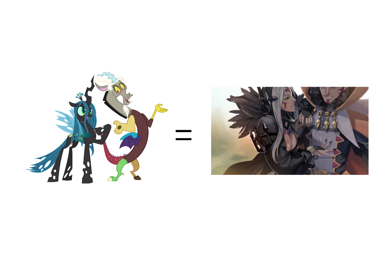 #110861 - safe, discord, queen chrysalis, aversa, fire emblem, fire ...