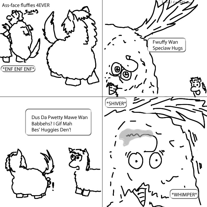 #92475 - explicit, grimdark, artist:fillialcacophony, fluffy pony ...