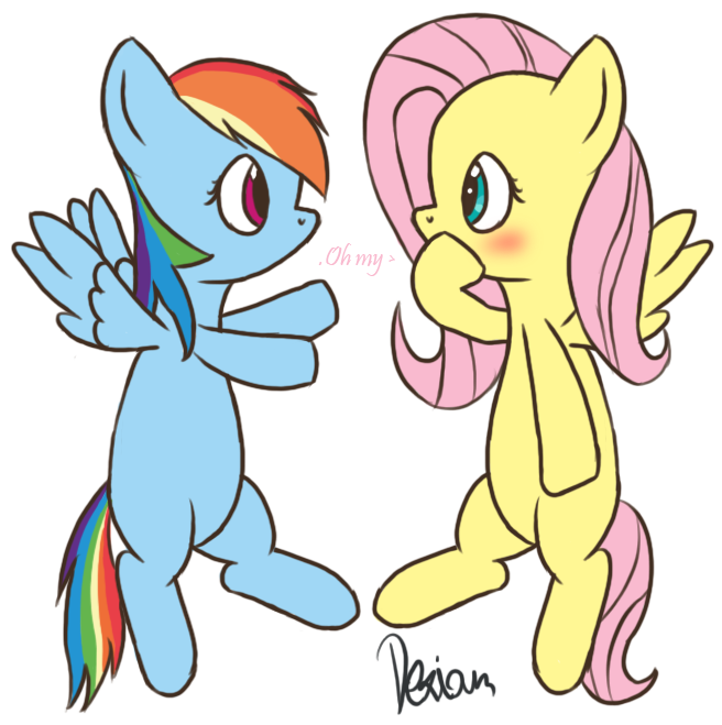 #93548 - safe, artist:dexiom, fluttershy, rainbow dash, pegasus, pony ...