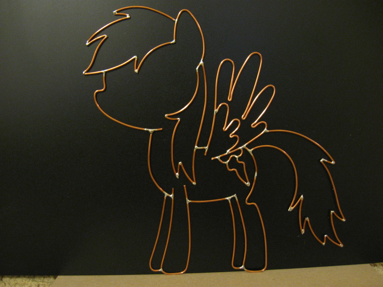 #199049 - safe, artist:eightup747, rainbow dash, g4, craft, customized ...