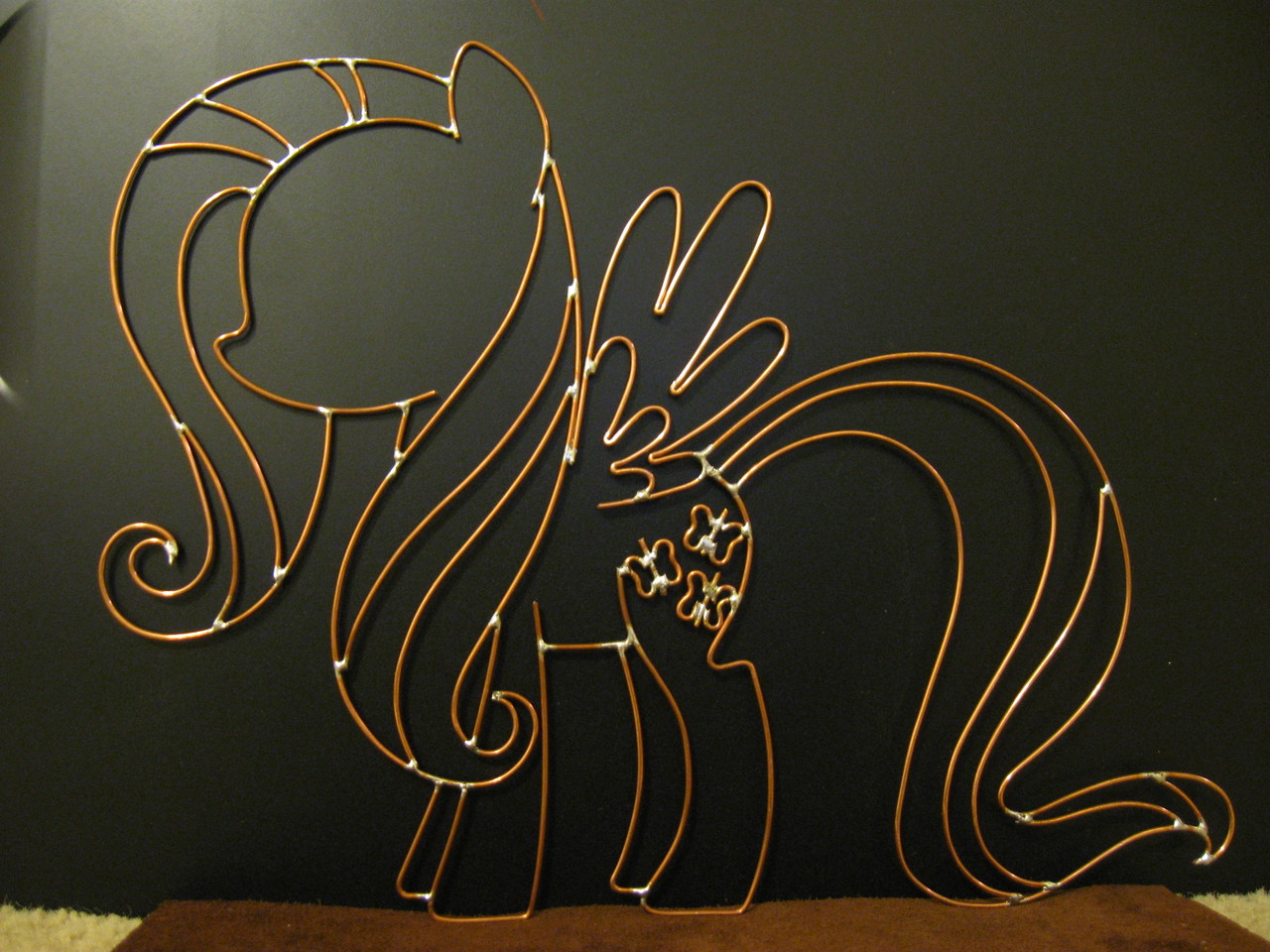 #199050 - safe, artist:eightup747, fluttershy, craft, customized toy ...