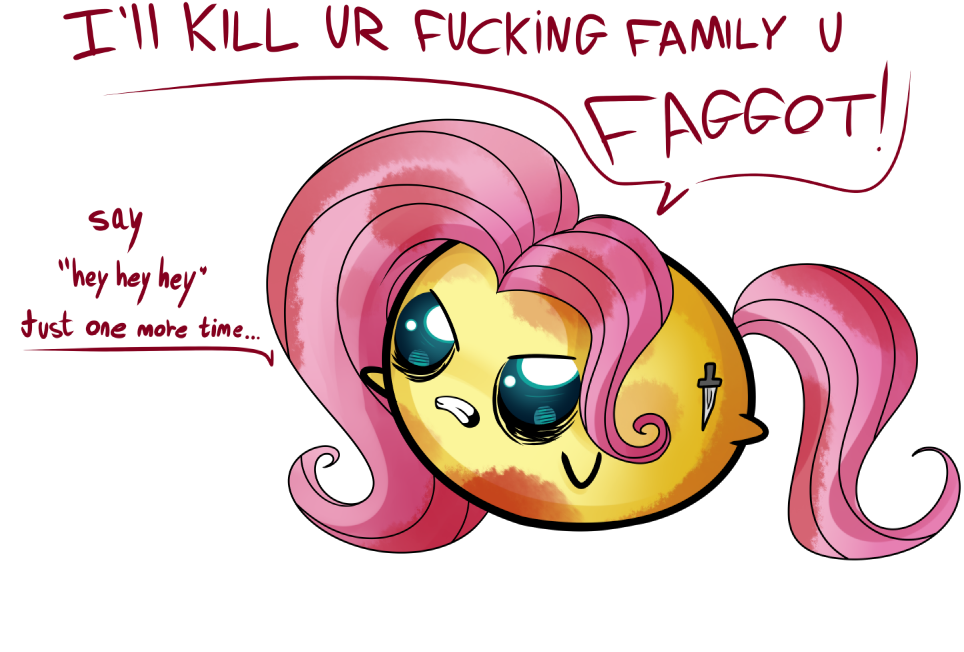 #199375 - safe, artist:extradan, fluttershy, g4, blob, chubbie ...